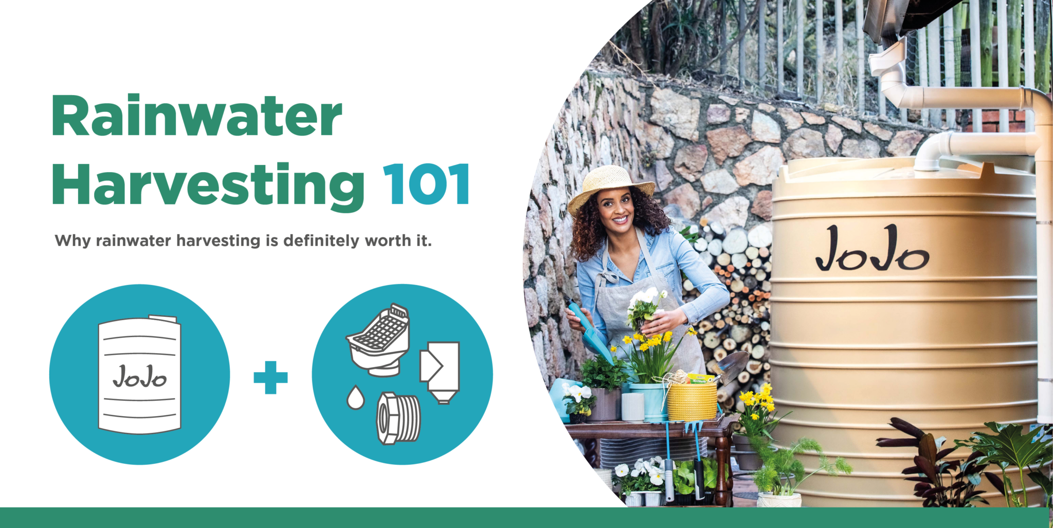 JoJo Tanks for All-Scale Rainwater Harvesting