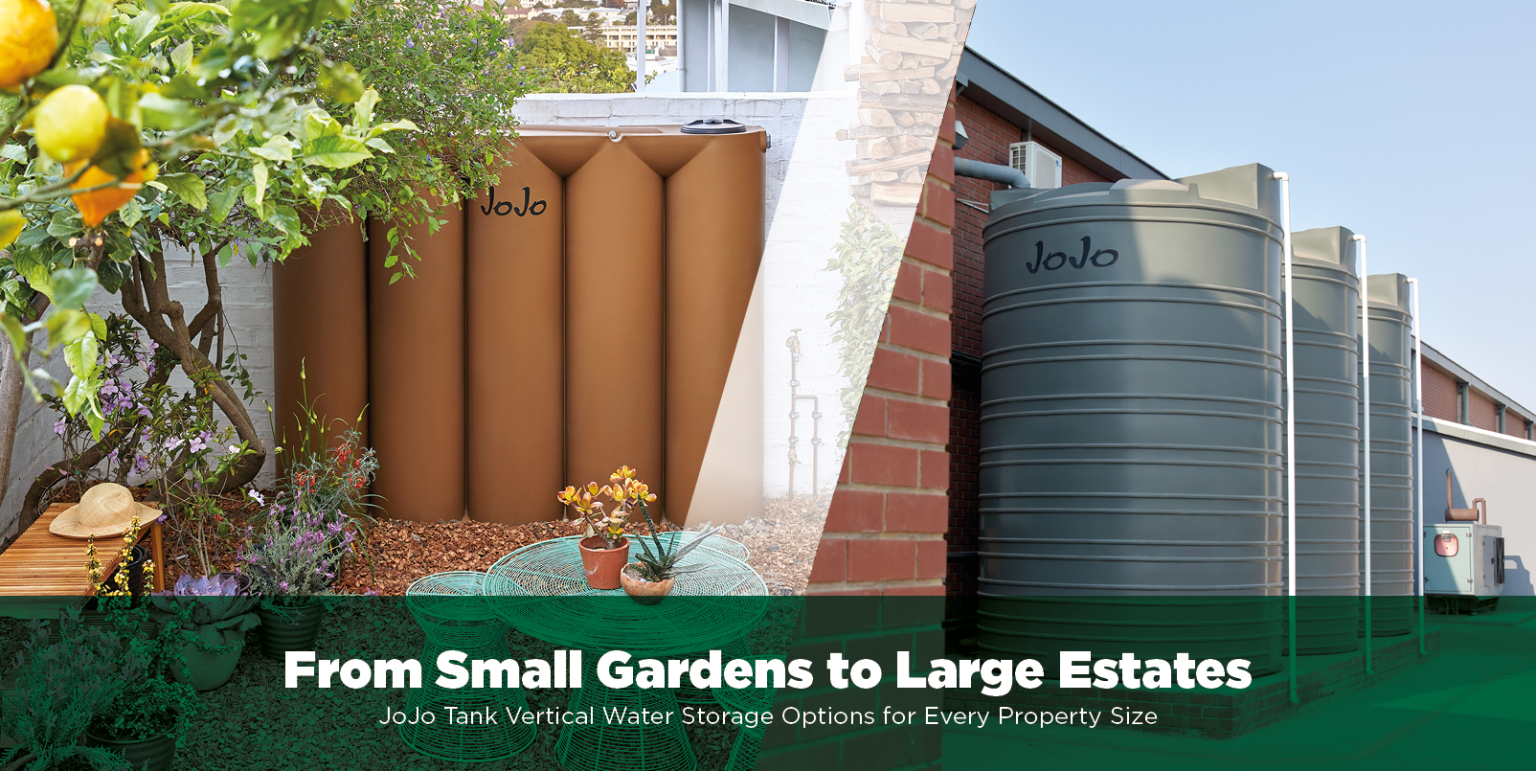 JoJo Tank Vertical Water Storage Options for Every Property Size
